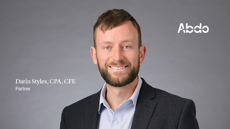 Darin Styles, CPA, CFE - Abdo
