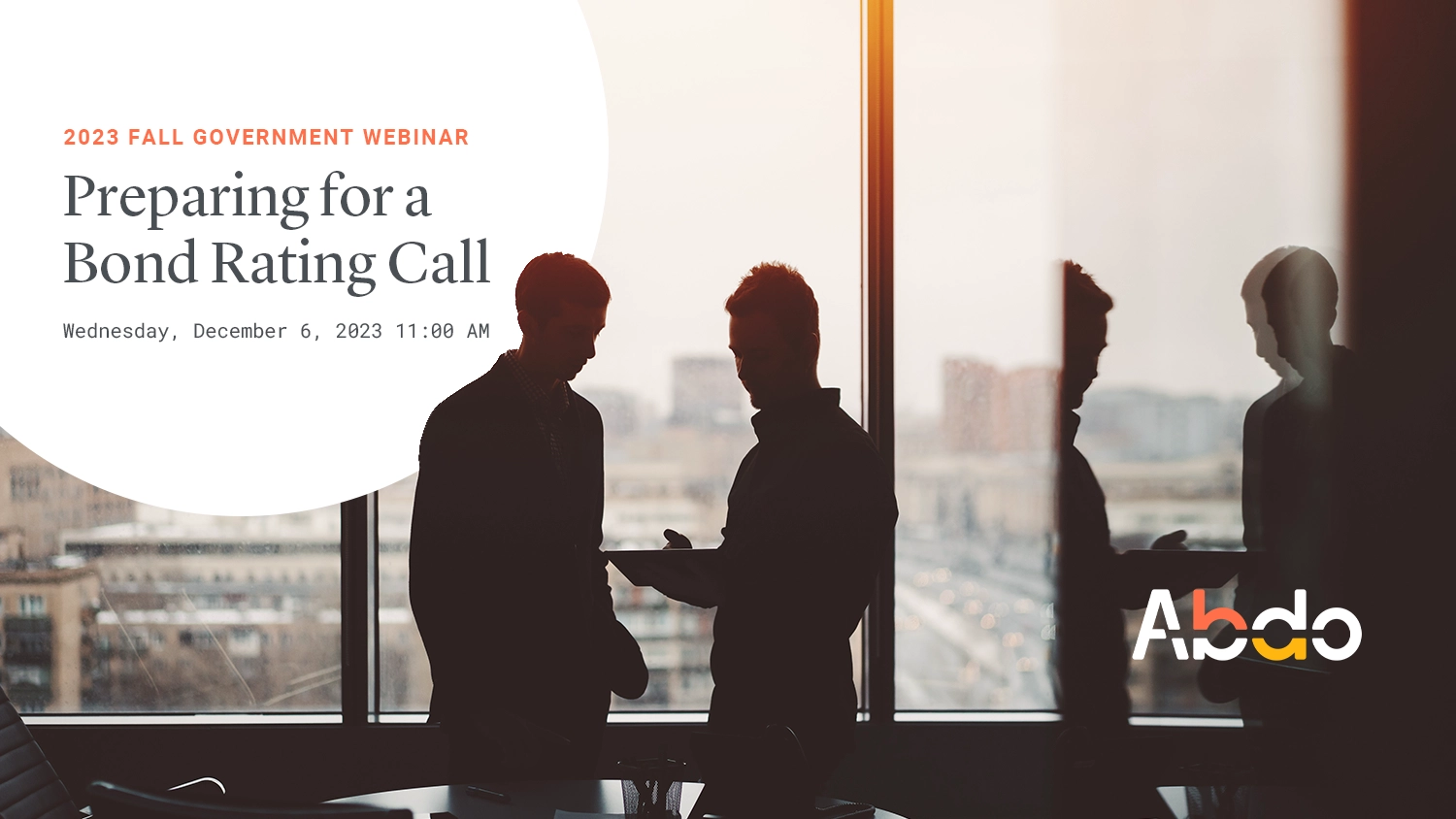 Preparing for a Bond Rating Call - Abdo